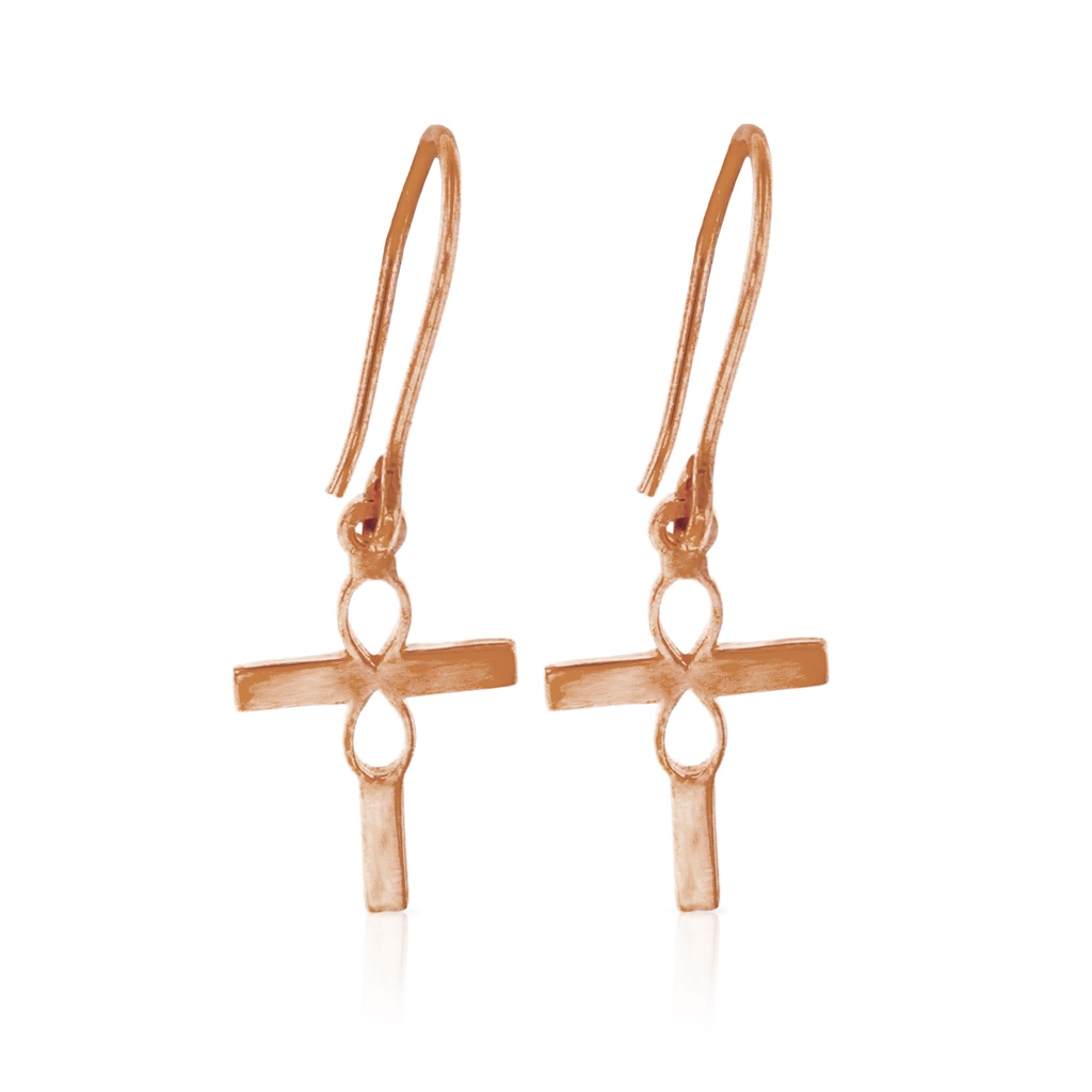 9P INFINITY/CROSS EARRING | Golden Mile Jewellery Manufacturers - Website